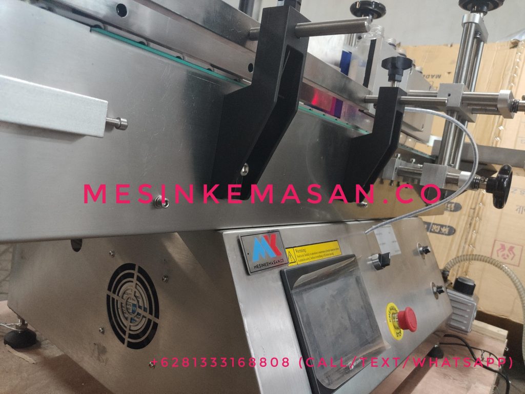 MK-130 Mesin Label Mini Full Otomatis | Mesin Packing, Mesin AMDK dan ...