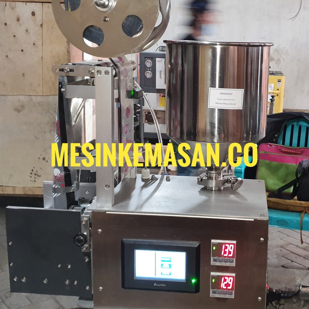 Mesin Liquid Filling Vertikal Otomatis MKJ-130 (Mini) | Mesin Packing, Mesin AMDK dan Mesin ...