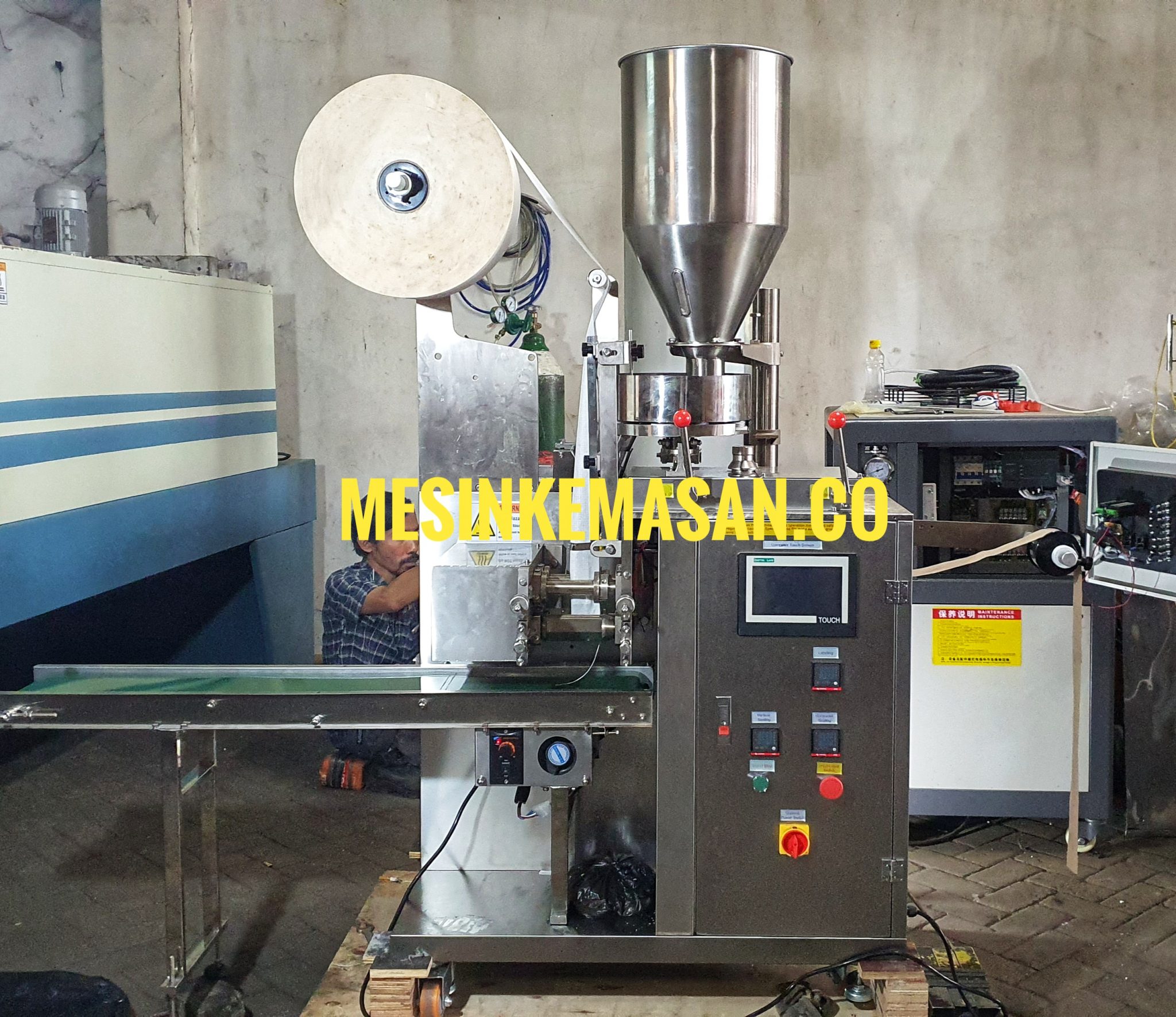 MKV-30 Mesin Tea Bags Filling Otomatis | Mesin Packing, Mesin AMDK dan ...
