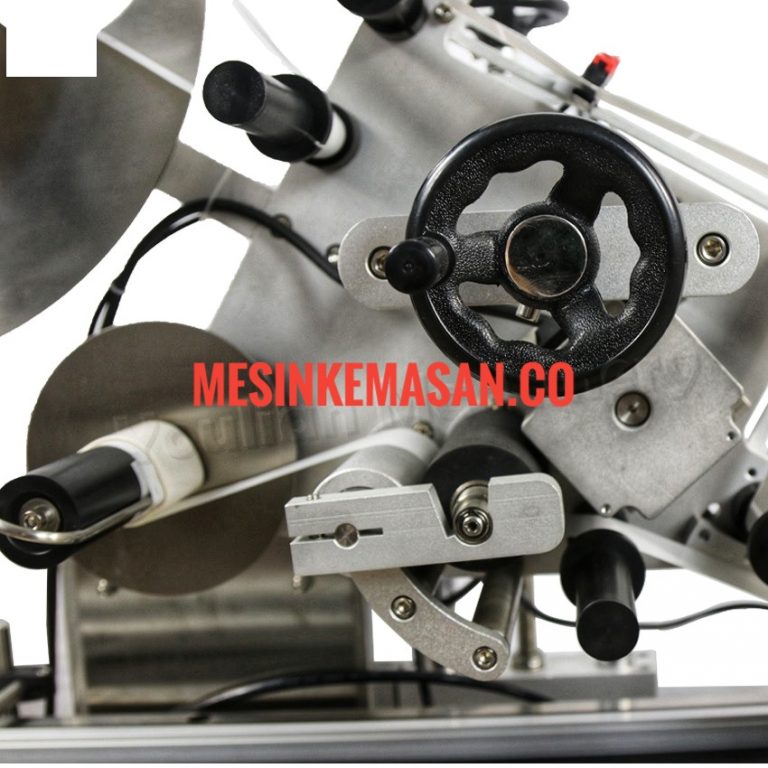 MK-130T Mesin Label Atas (Top Labelling Machine) Mini Full Otomatis | Mesin Packing, Mesin AMDK ...